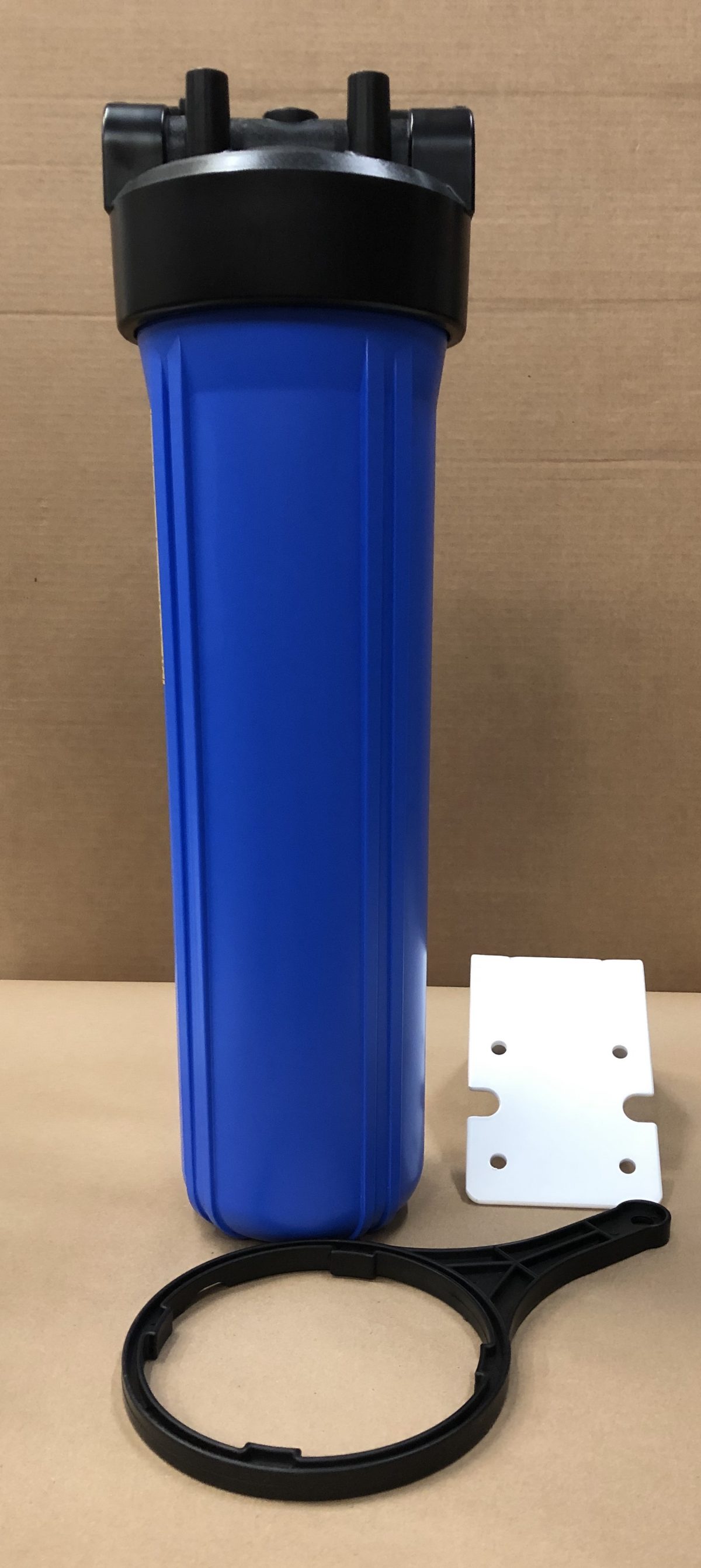 DTW 20" "Big Blue" Large Diameter Water Filter Housing, Includes ...